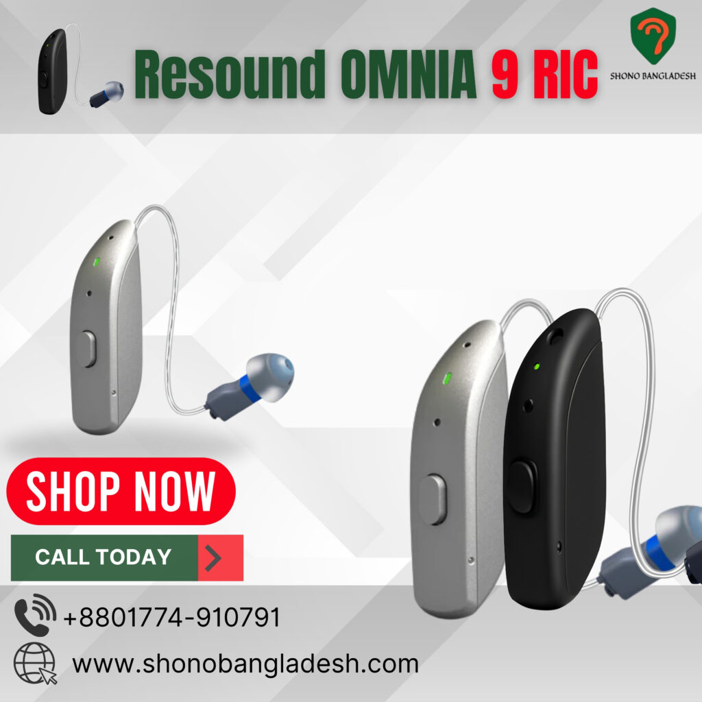 ReSound OMNIA 9 RIC Hearing Aid Price In Bangladesh