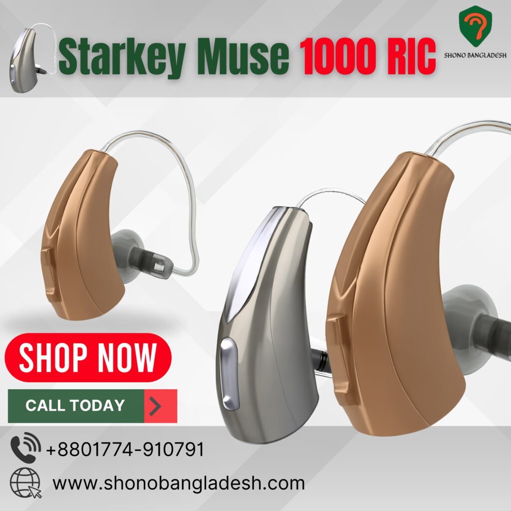 Starkey Muse 1000 RIC Hearing Aid Price In Bangladesh
