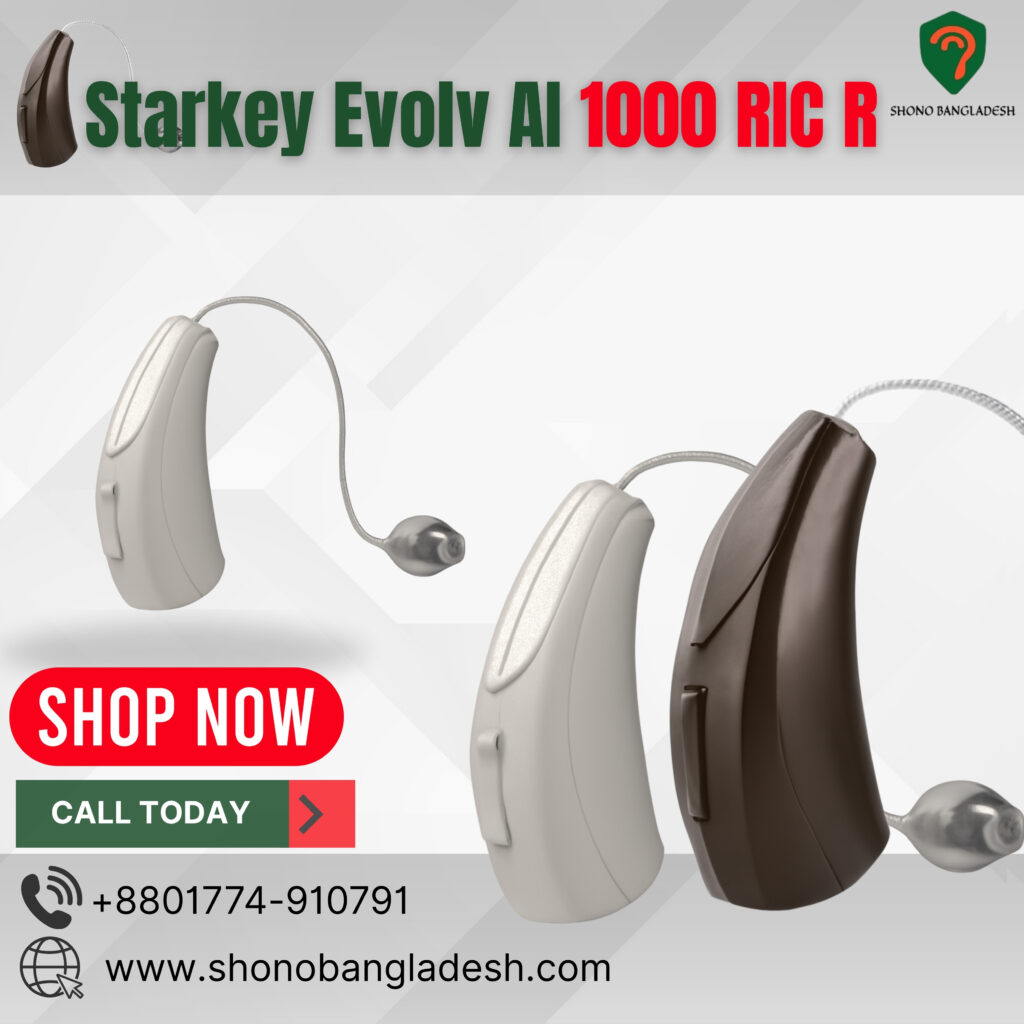 Starkey Evolv AI 1000 RIC R Hearing Aid Price In Bangladesh