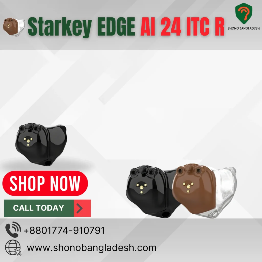 Starkey EDGE AI 24 ITC R Hearing Aid Price In Bangladesh